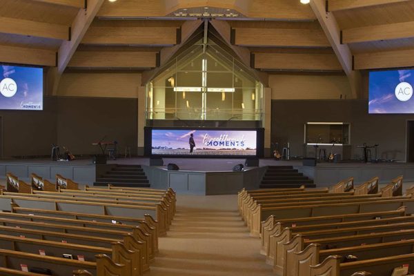 EagerLED Church LED Screen - Church Stage Design Ideas